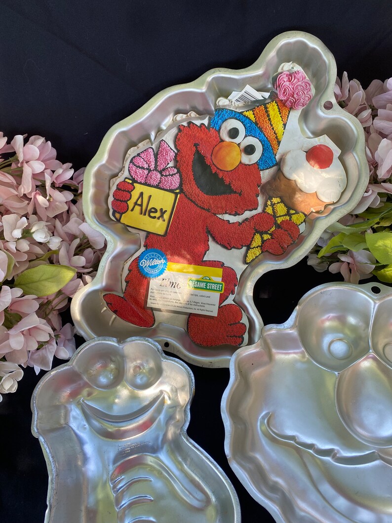 Wilton Sesame Street Cake Pan Trio - Etsy