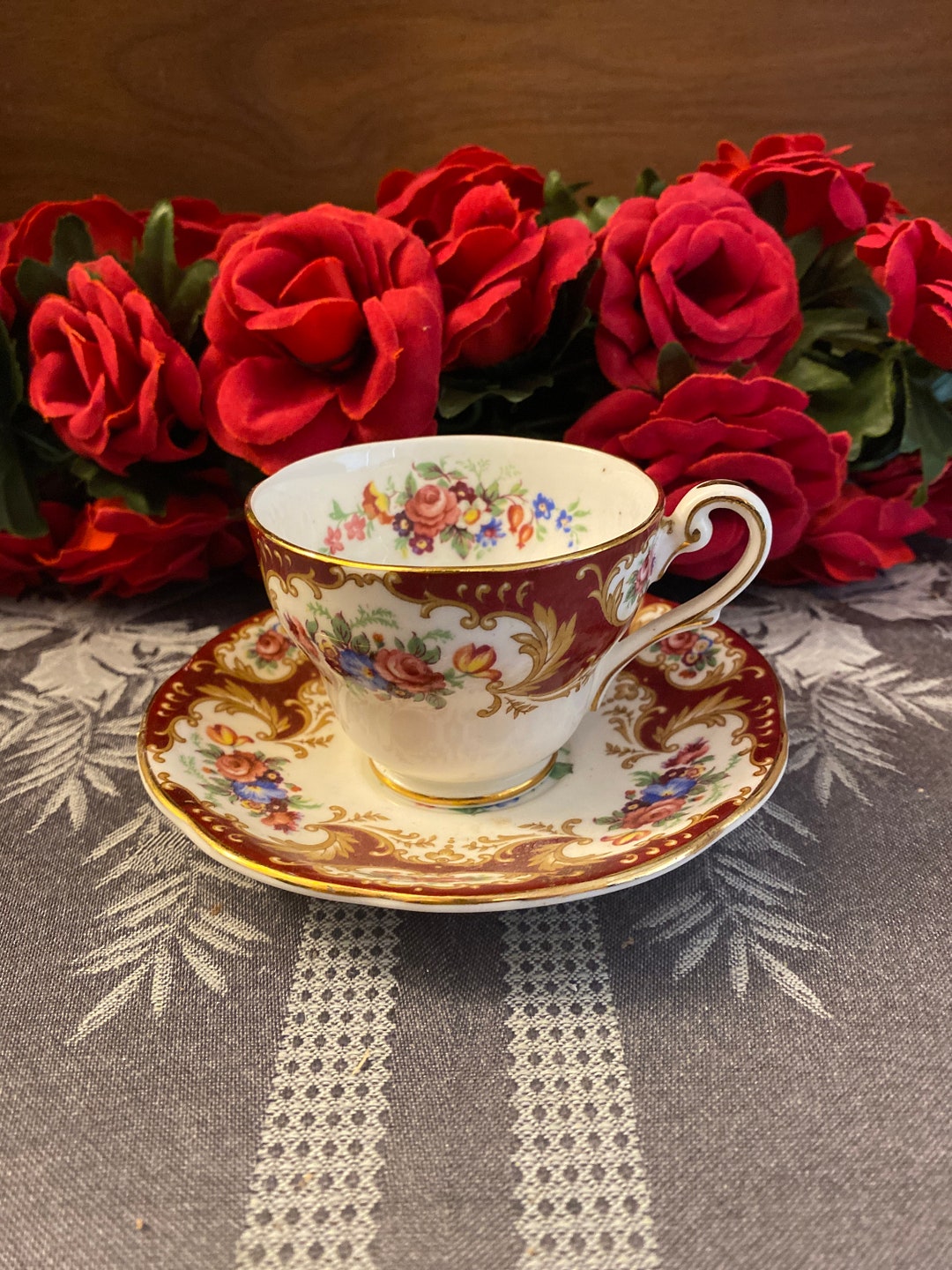 Royal Standard Lady Fayre Teacup and Saucer Set - Etsy