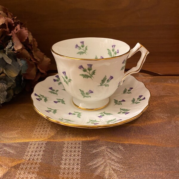 Thistle Tea Cup - Etsy
