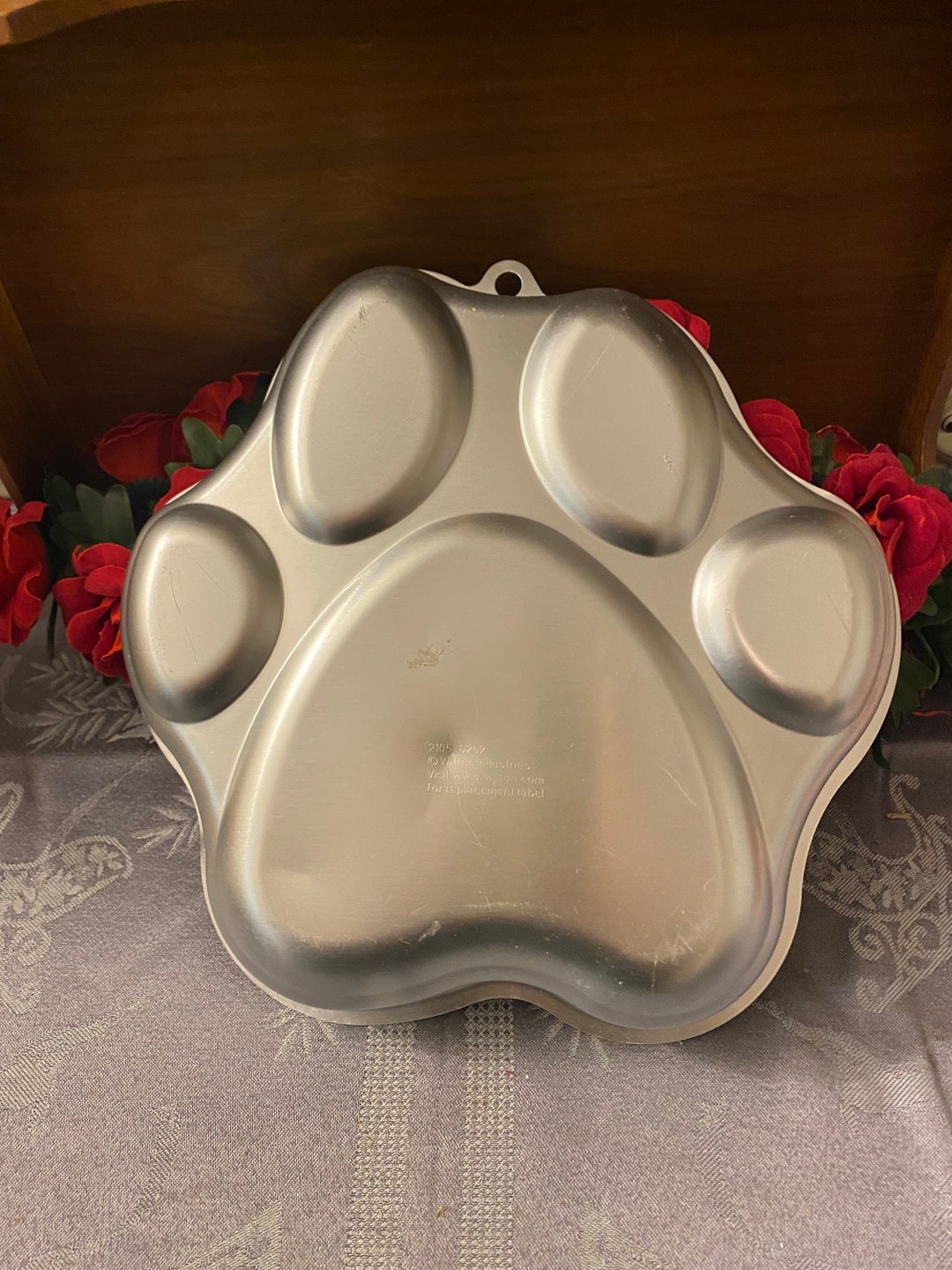 Wilton Paw Print Cake Pan - Etsy