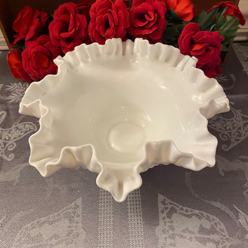 Hobnob Glass Dish - Etsy