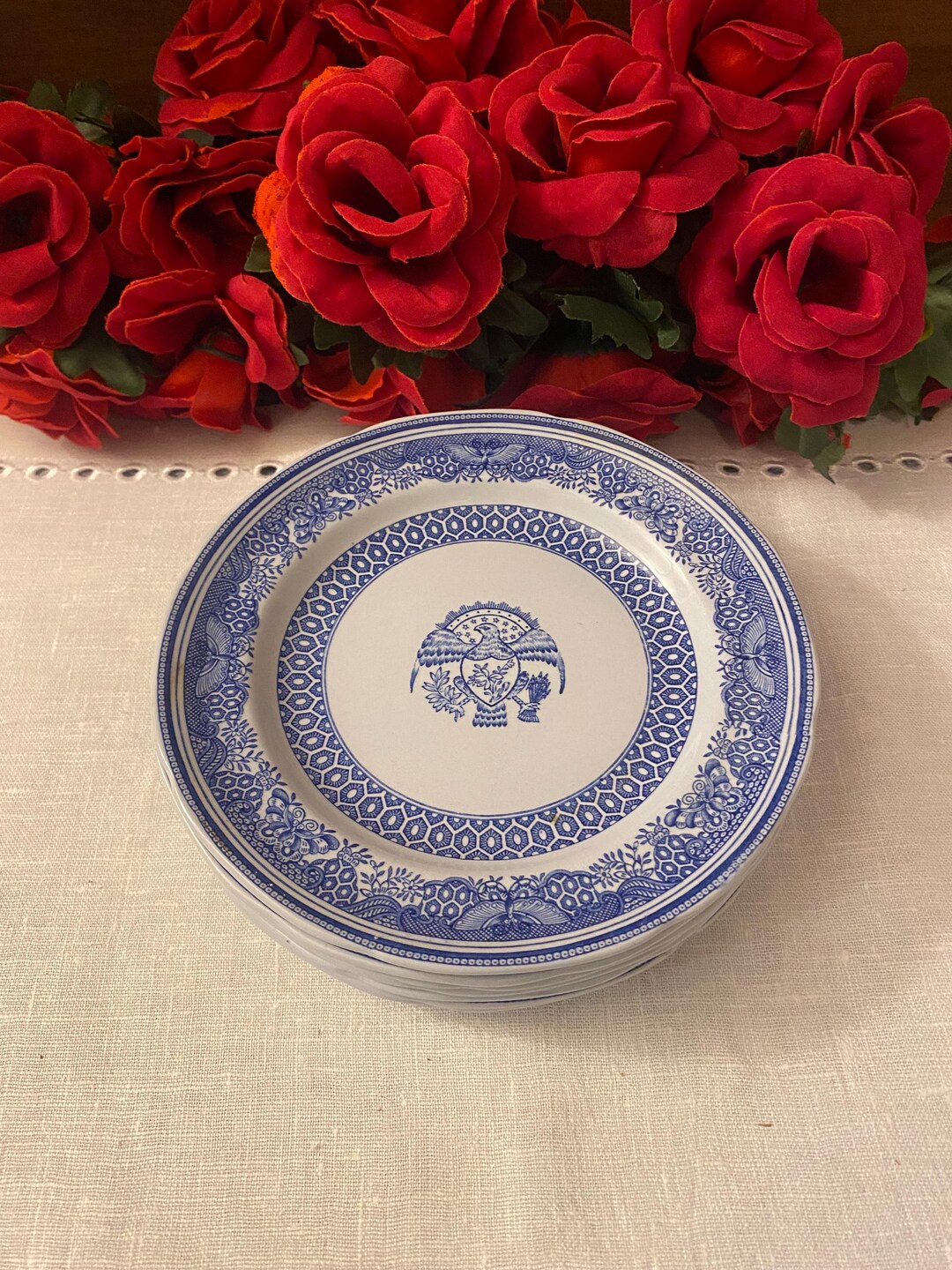 Spode Heritage Collection Bread and Butter Plates, Set of 7 - Etsy
