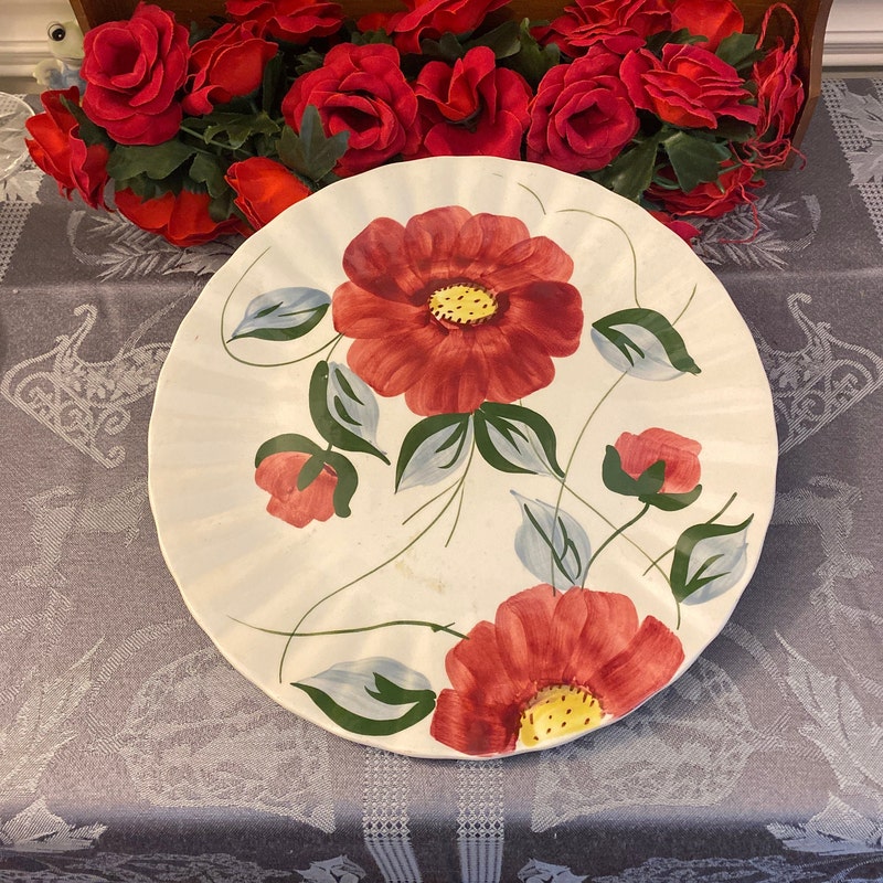 Blue Ridge Plates - Etsy