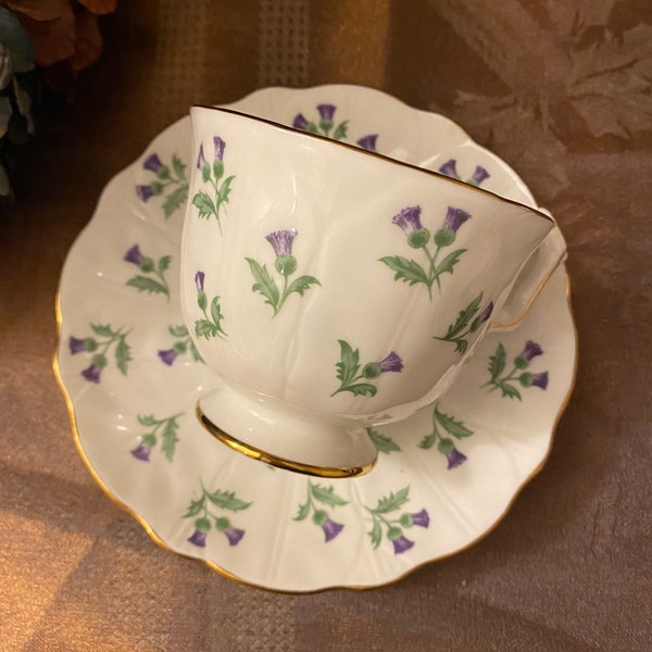 Purple Teacup - Etsy