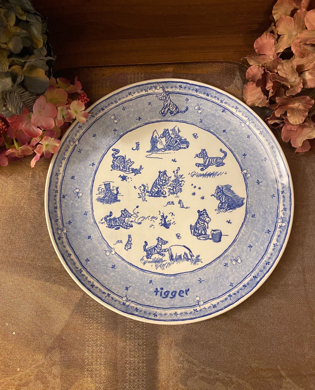 Spode Disney Showcase Winnie the Pooh Tigger Plate - Etsy