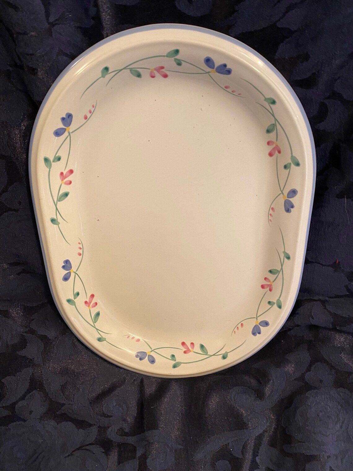 Allegro Stoneware Hearthside Oval Vegetable Serving Dish | Etsy