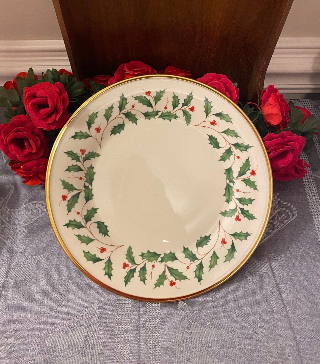 Lenox Holiday Dimension Dinner Plate - Etsy