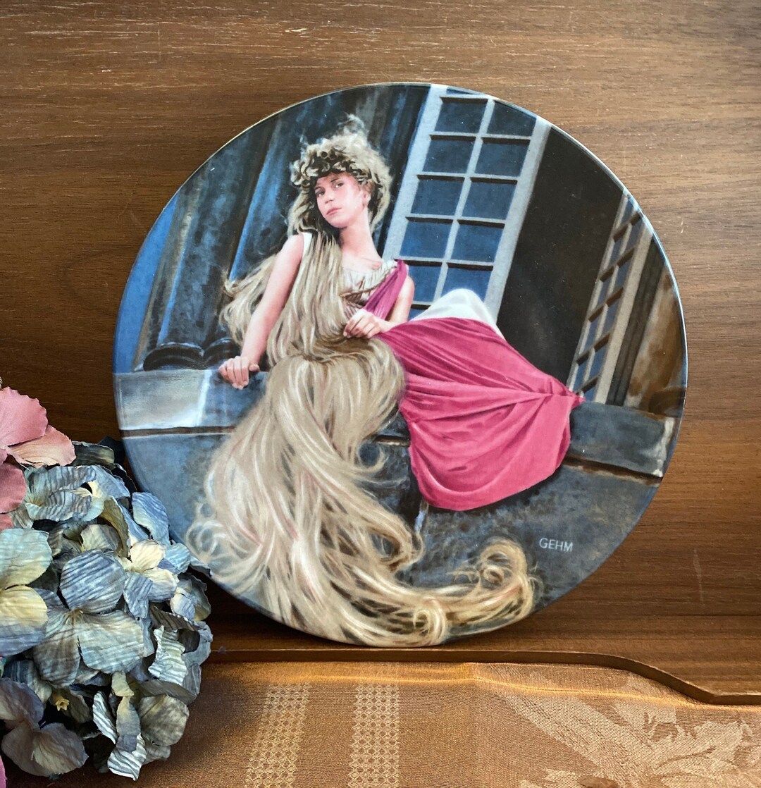 Rapunzel Bavarian Collectors Plate / Collectors Plates / Vintage Plates ...