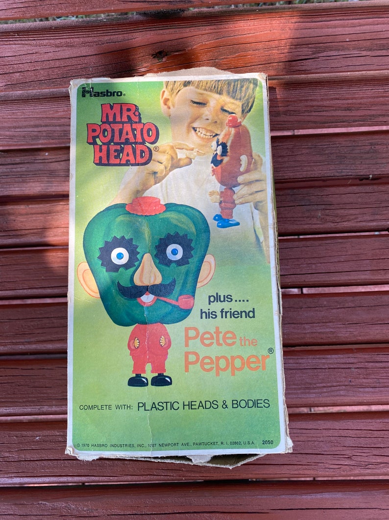 1970’s Mr. Potato Head With Pete the Pepper - Etsy