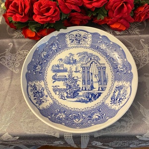 Spode Blue Room Regency Collection Pagoda Pasta Bowl - Etsy