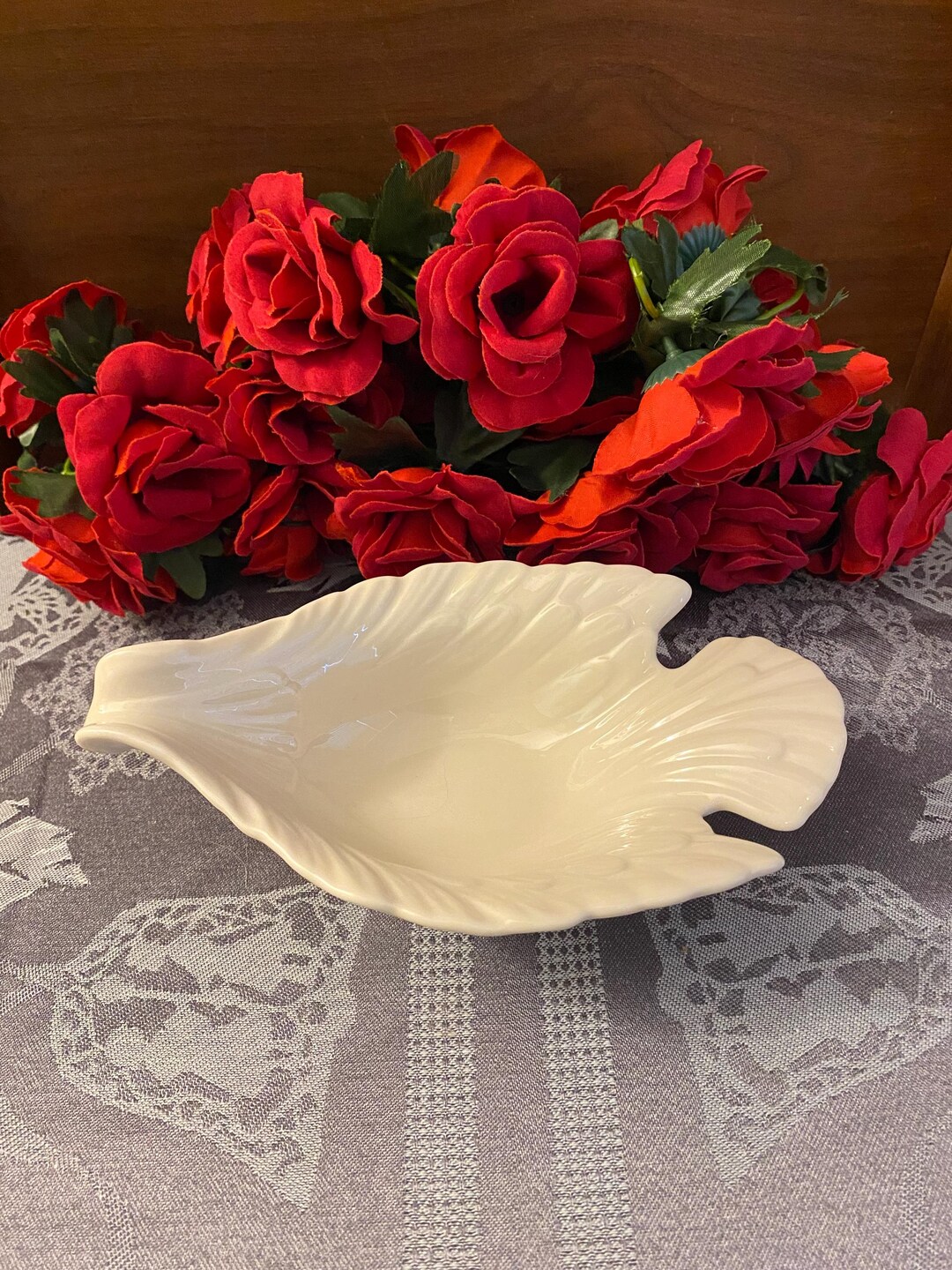 Lenox Ivory Dove Candy Dish - Etsy