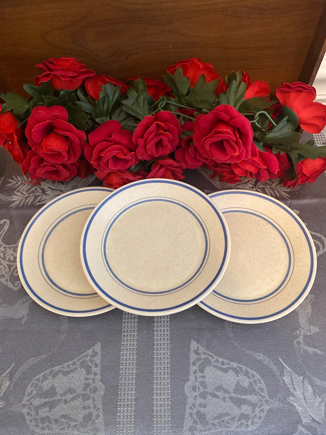 Lenox Temper-ware Blue Skies Set of 3 Bread and Butter Plates 6.25 ...