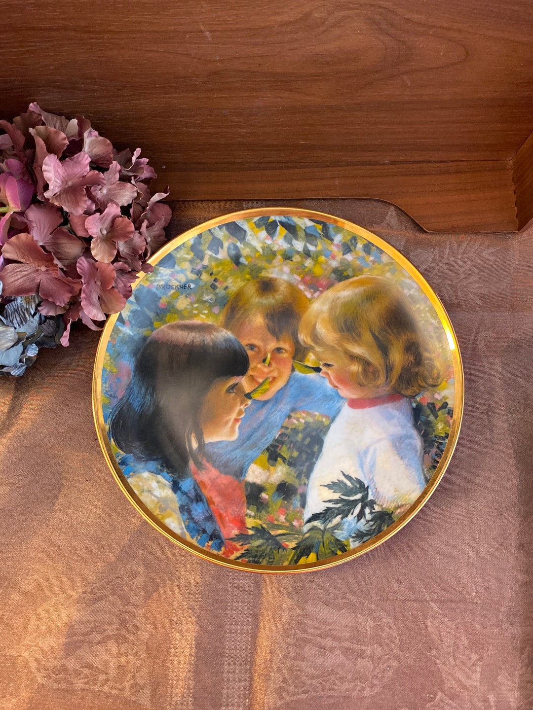 Maple Leaf Noses Collectors Plate by William Bruckner First Series ...
