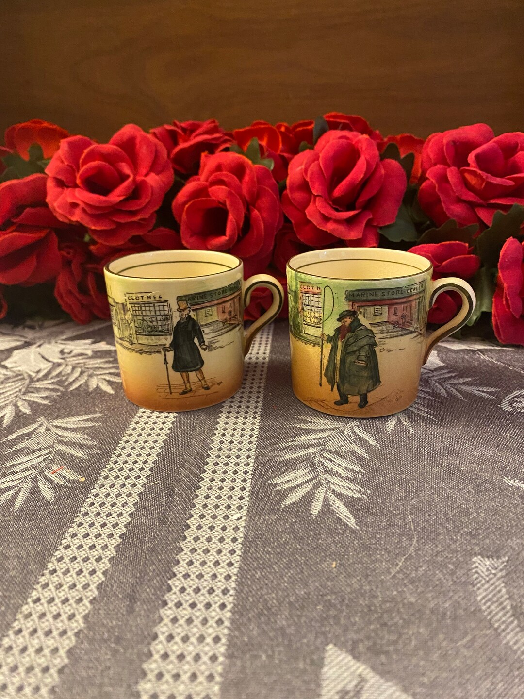 Royal Doulton Dickens Series Ware Mr. Micawber and Tony Weller ...