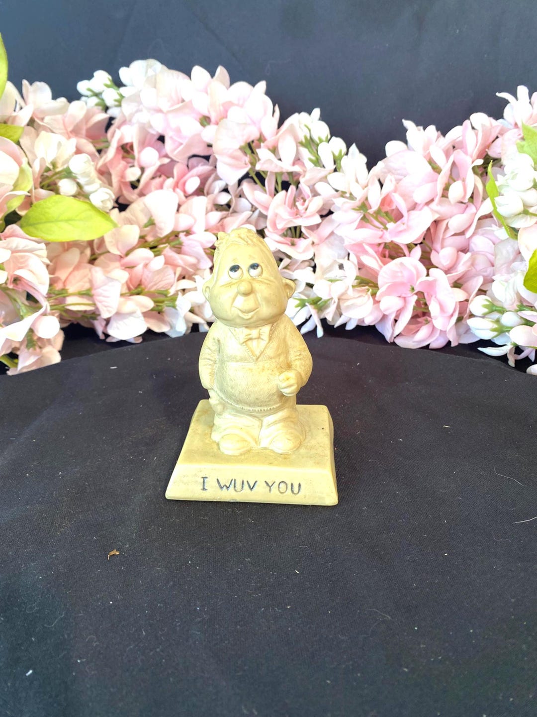 Vintage 1968 Russ Berrie I Wuv You Figurine - Etsy