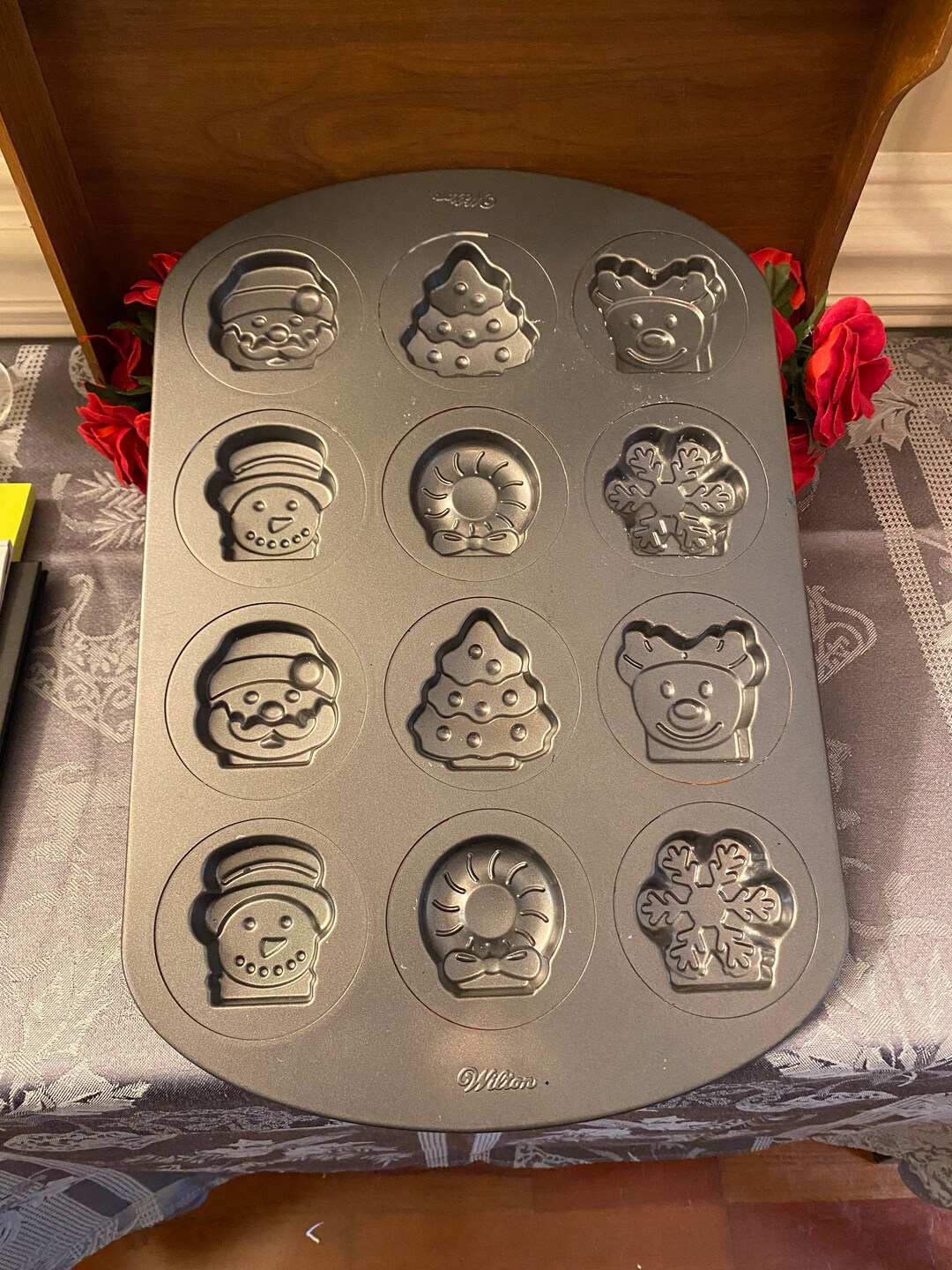 Wilton Christmas Cookie Pan - Etsy