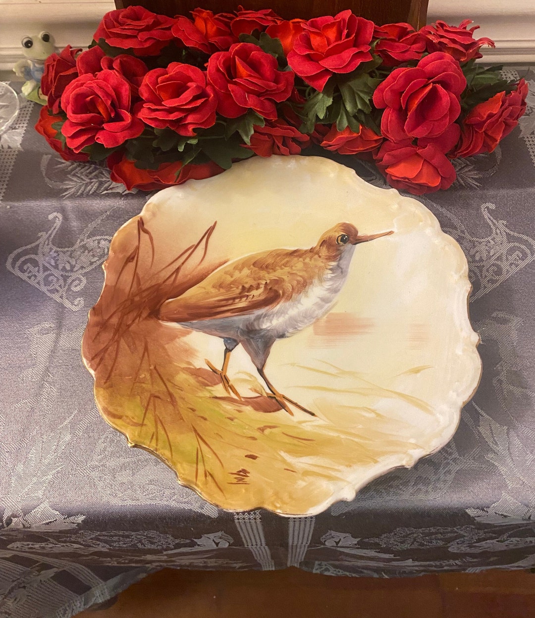 Limoges Flambeau L. D. B. & Co. Artist Signed Game Bird Plate - Etsy
