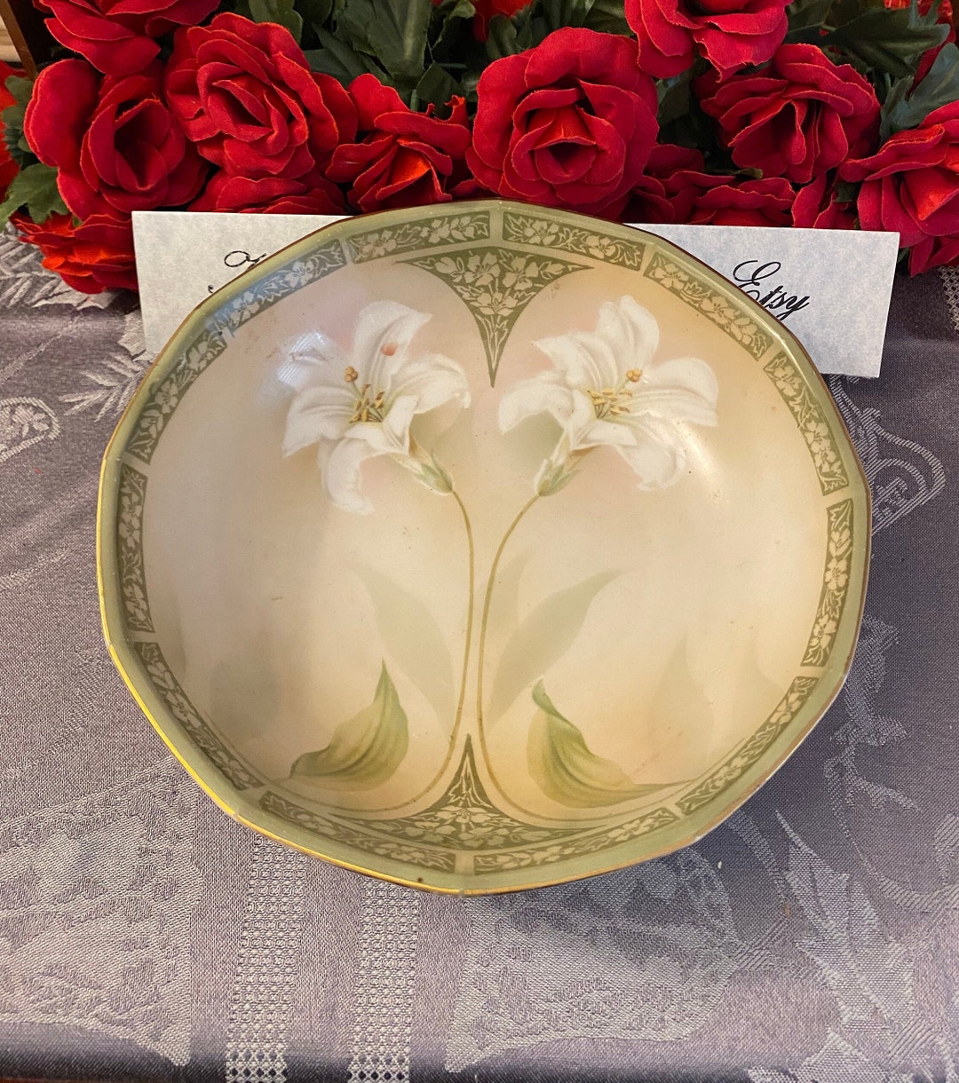 Reinhold Schlegelmilch, R. S. Germany Lily Bowl / RS Prussia / RS ...