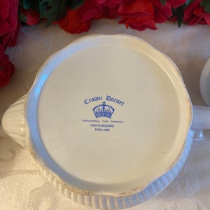 Vintage Crown Dorset Pink Roses Bone China Teapot - Made in England - Etsy