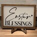 Easter Blessings Sign, Easter Tiered Tray Sign, Christian Easter Sign ...