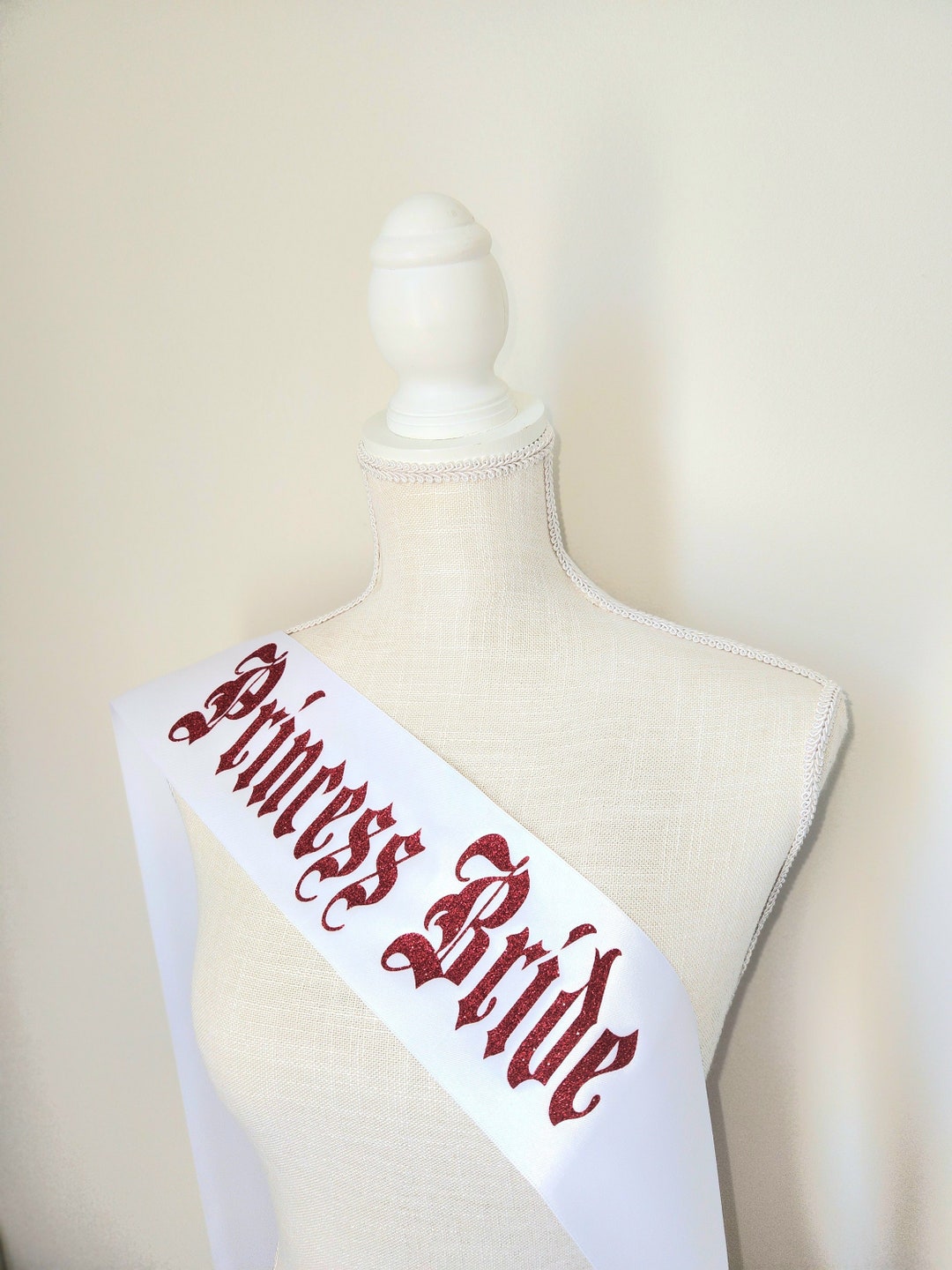 Princess Bride Inspired Bachelorette Party Sash | Custom Colors ...