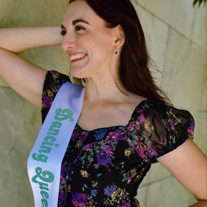 Dancing Queen Bachelorette Sash: 70s Disco Bridal Party - Etsy