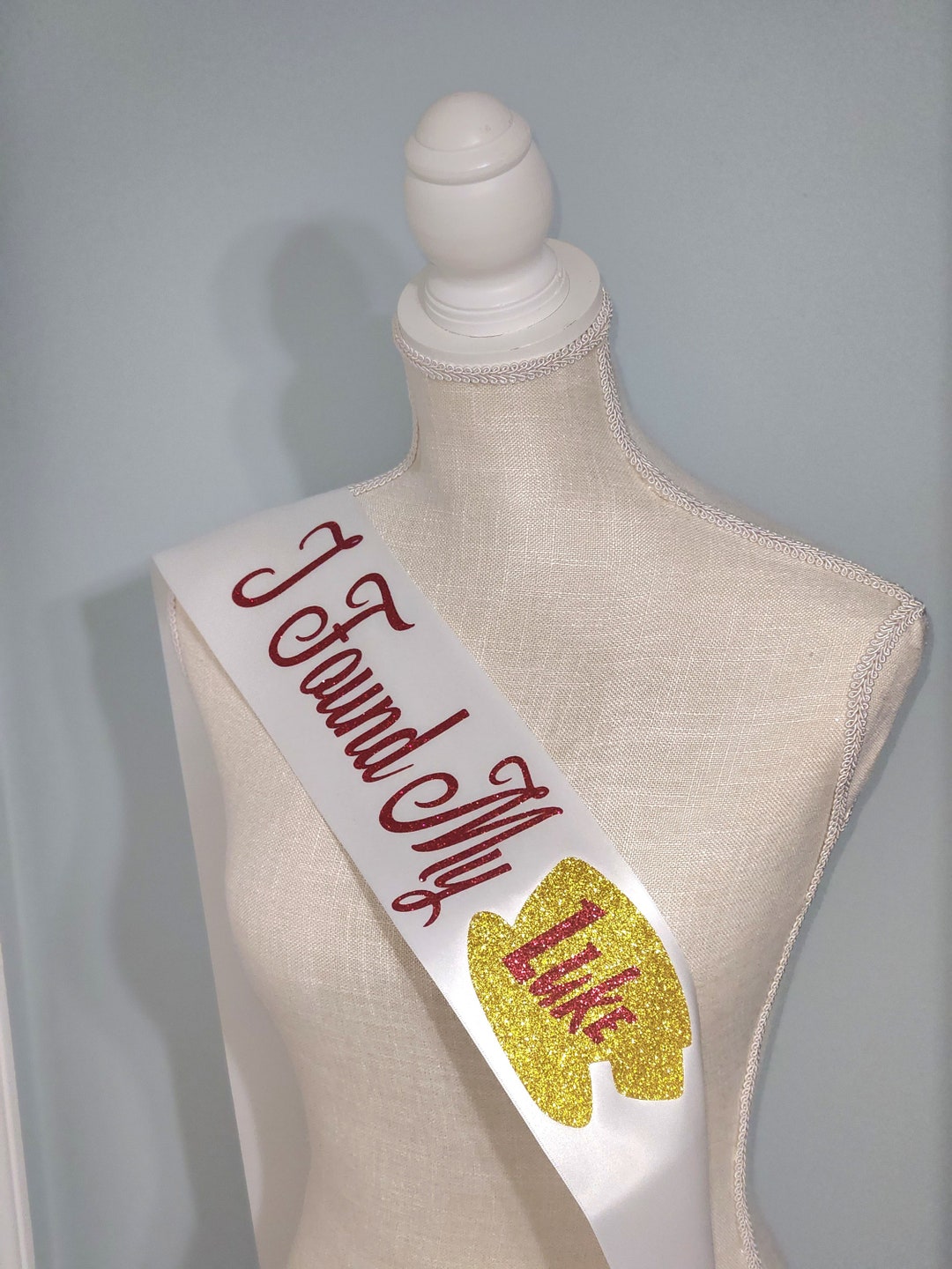 I Found My Luke Bachelorette Sash | Gilmore Girls Inspired Wedding - Etsy