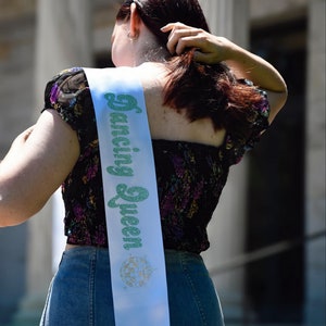 Dancing Queen Bachelorette Sash: 70s Disco Bridal Party - Etsy