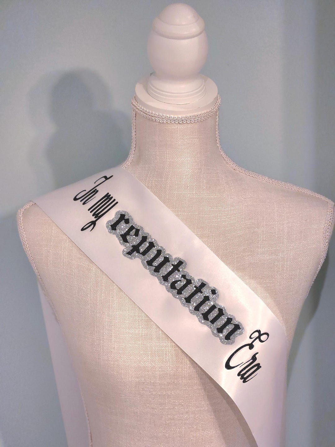 Reputation Era Sash: Sparkly Swiftie Birthday Bachelorette Accessories ...