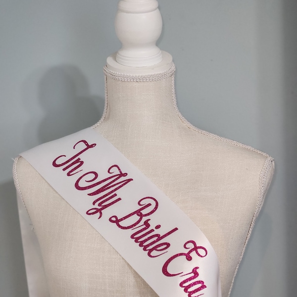 Red Bridal Sash - Etsy