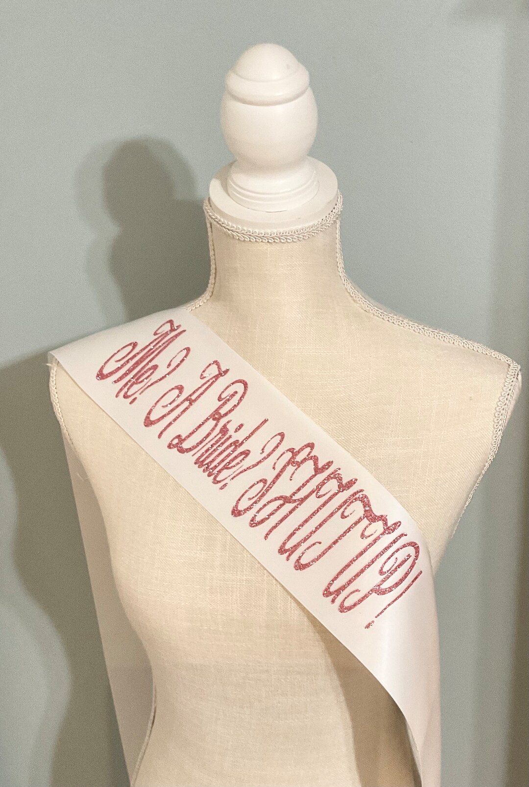 Me? A Bride? SHUT UP! | Princess Diaries Inspired Bridal Sash ...