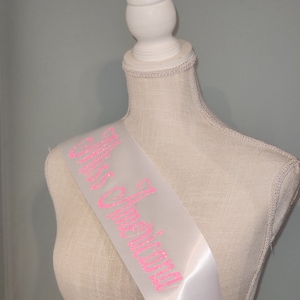 Taylor Swift Miss Americana Sash Custom Colors Available Lover Era Eras ...
