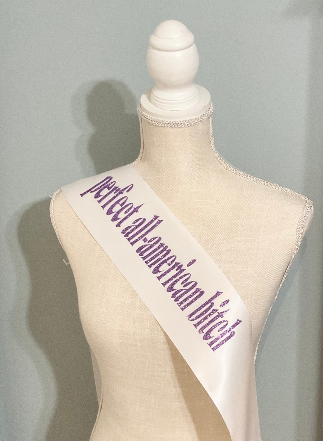 Perfect All American Btch Olivia Rodrigo Sash Guts World Tour Concert Outfit Livies Etsy