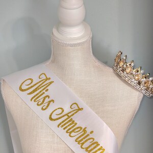 Taylor Swift Miss Americana Sash Custom Colors Available Lover Era Eras ...