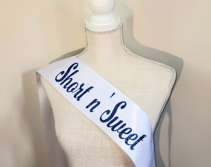 Short N Sweet Sash | Espresso | Sabrina Carpenter Inspired Costume ...