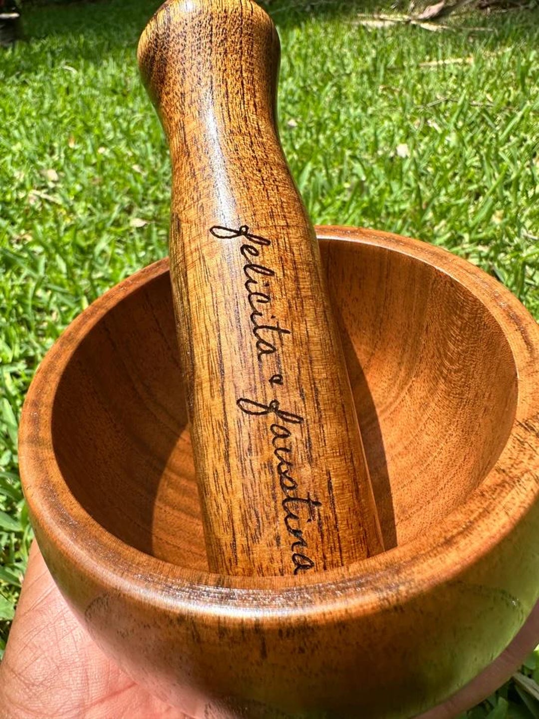 Personalized Mortar & Pestle: Pilon Personalizado Housewarming Gifts - Etsy