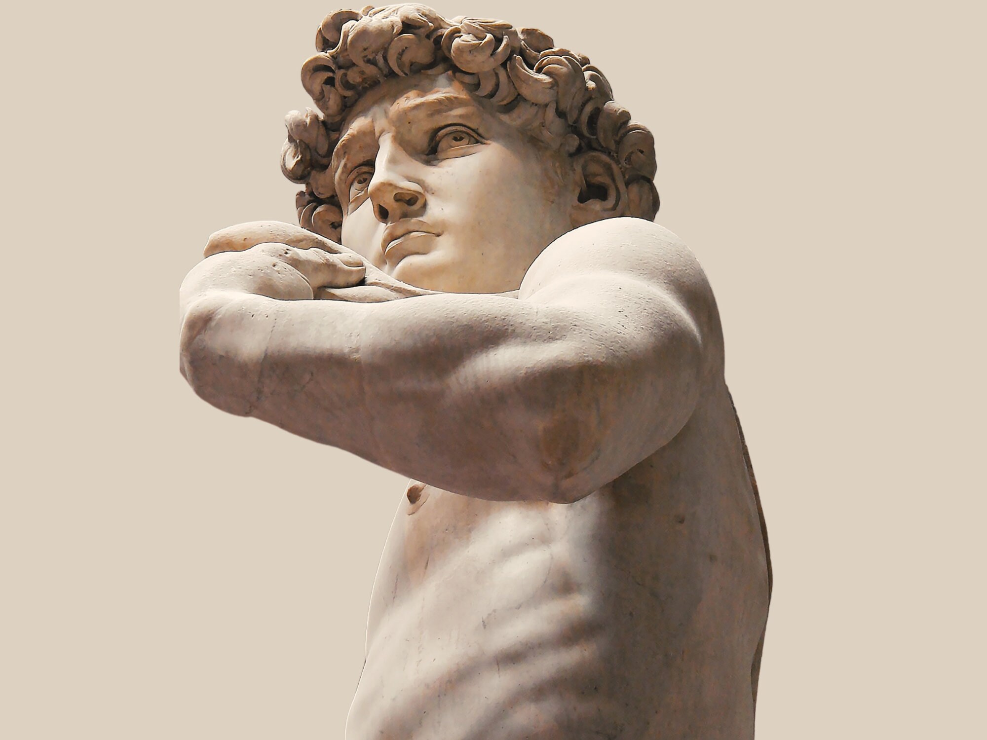 Statue of David-minimal Downloadable Wall Art Print,abstract Printable ...