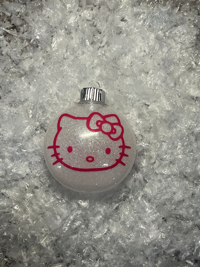 Hello Kitty Ornament Custom - Etsy