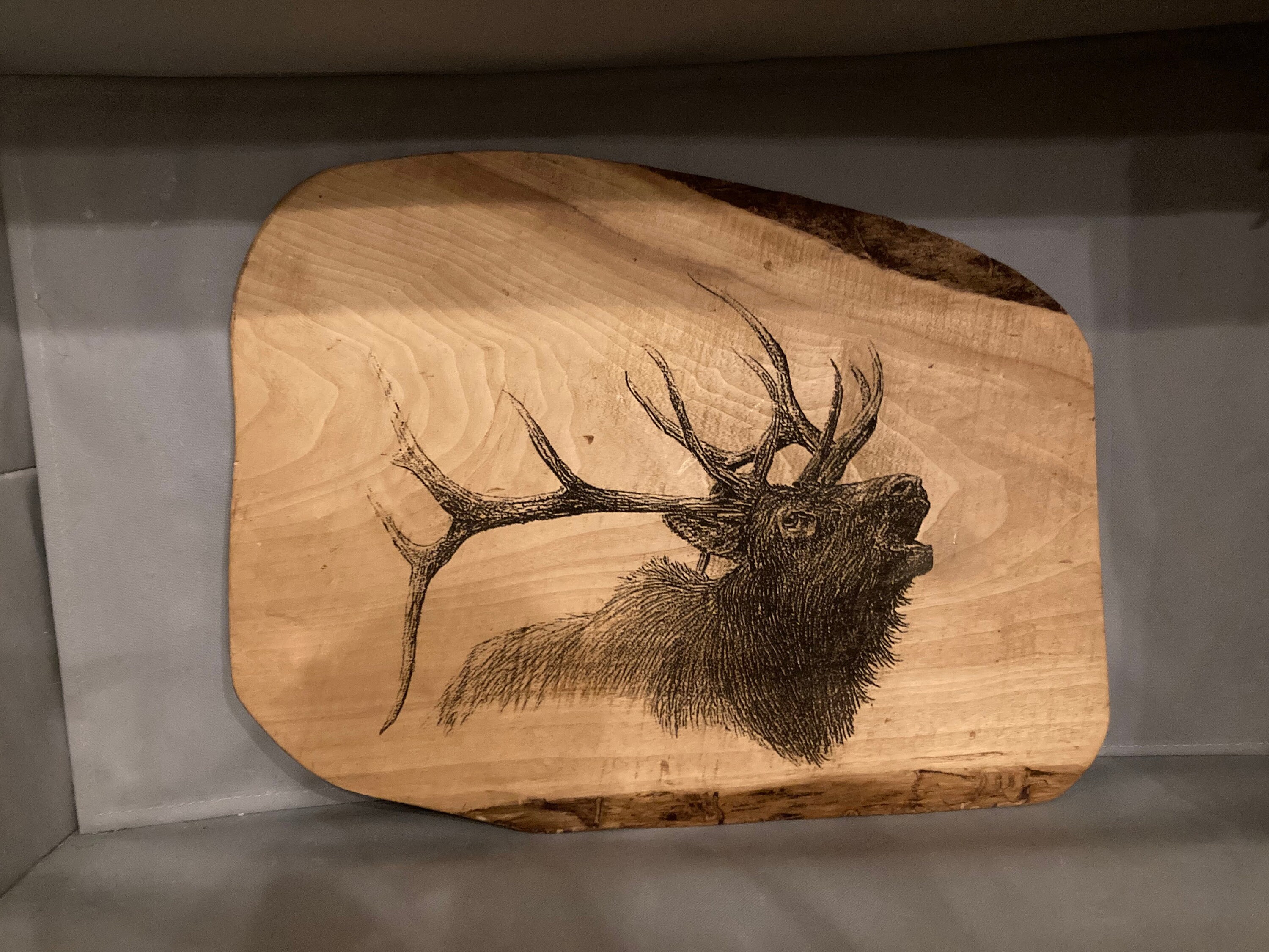 Live Edge Elk - Etsy