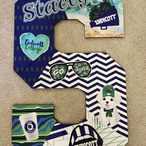 Custom Acceptance Letters College, University, School, Dorm Decor ...