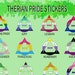 Therian Theta Delta Symbol Pride/lgbtq 3'x3' Stickers - Etsy
