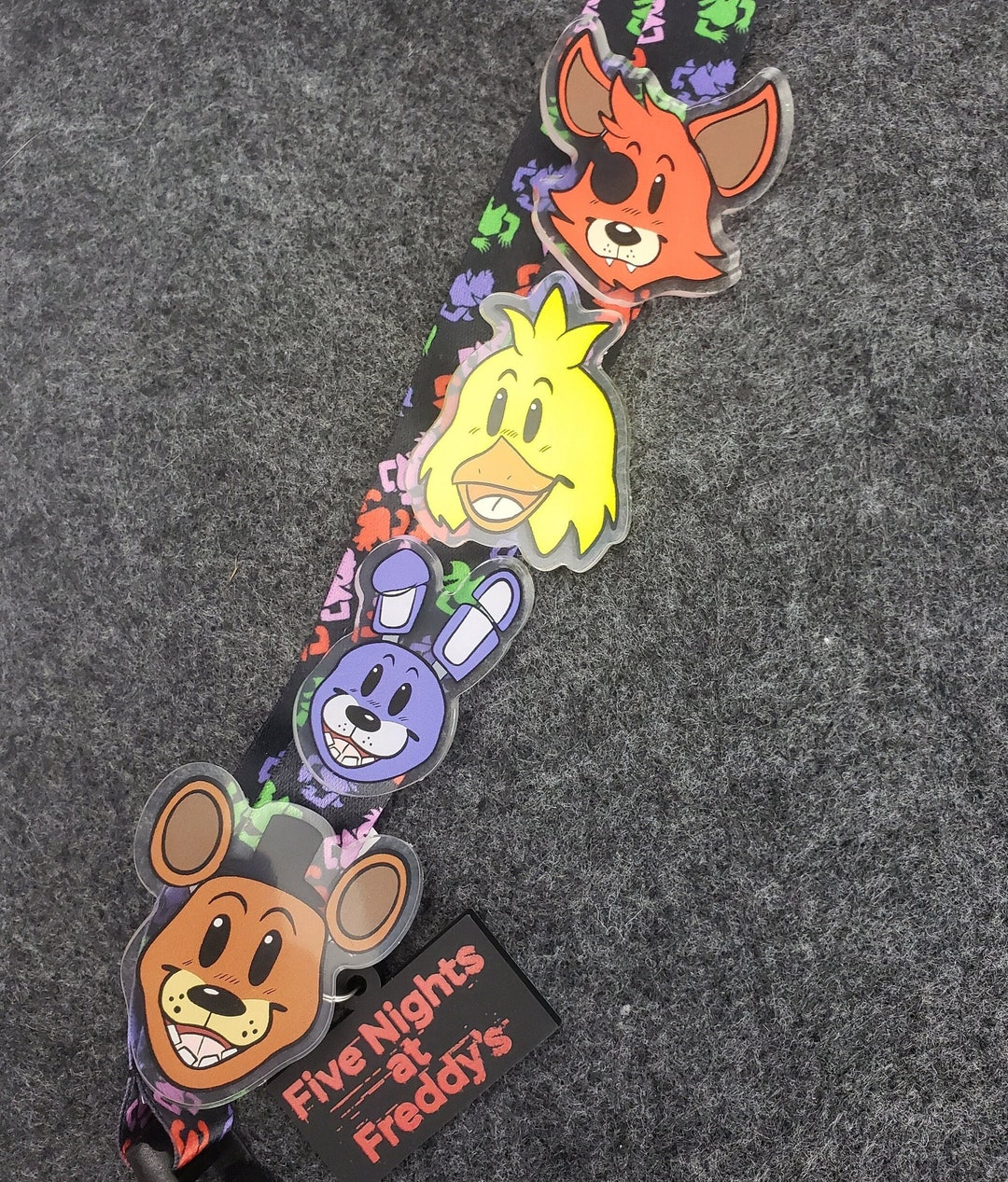 FNAF 1 Gang Acrylic Pins five Nights at Freddy's Movie Inspired ...