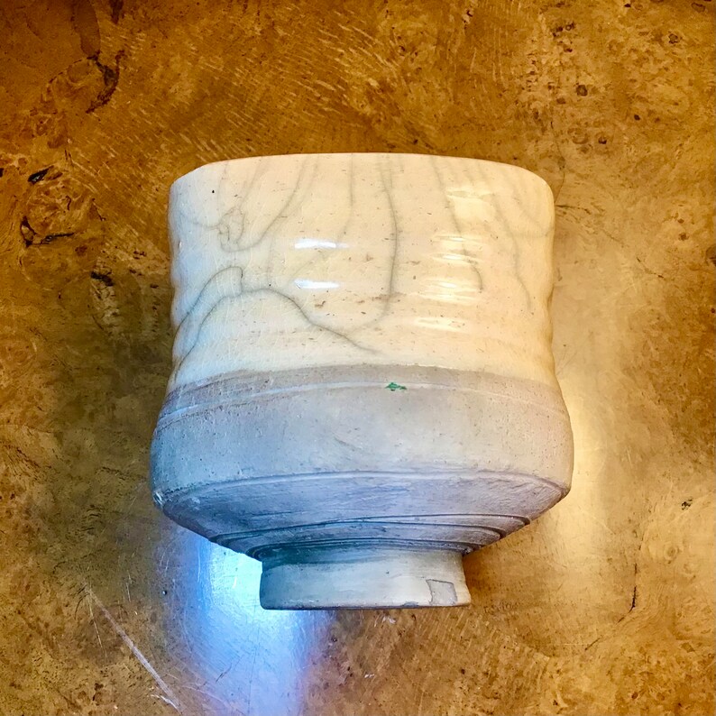 Vintage Ray Gross Studio Art Pottery Raku Square Large Cup. - Etsy