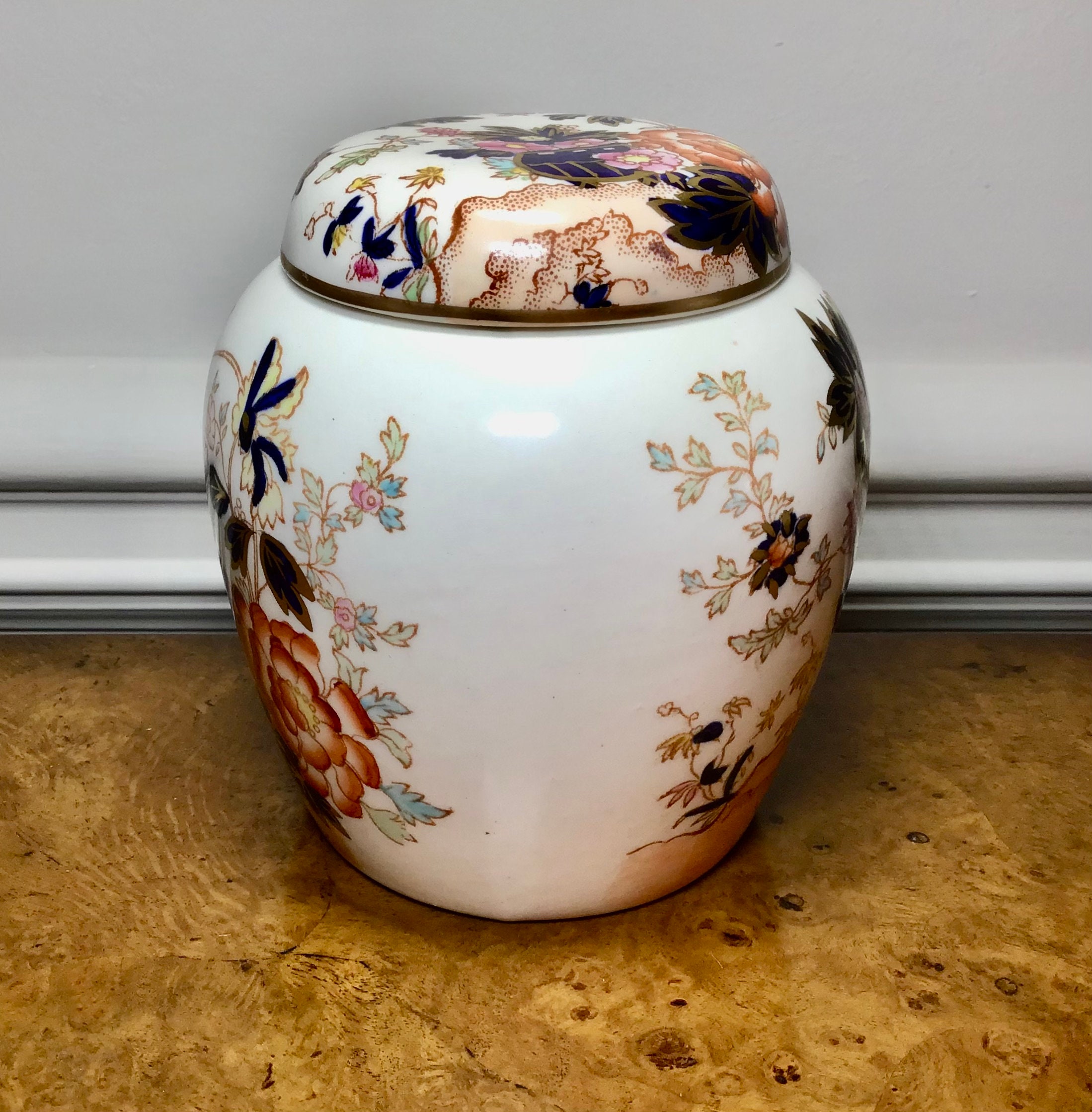 Masons Antique English Ironstone Lidded Gingerjar in the - Etsy