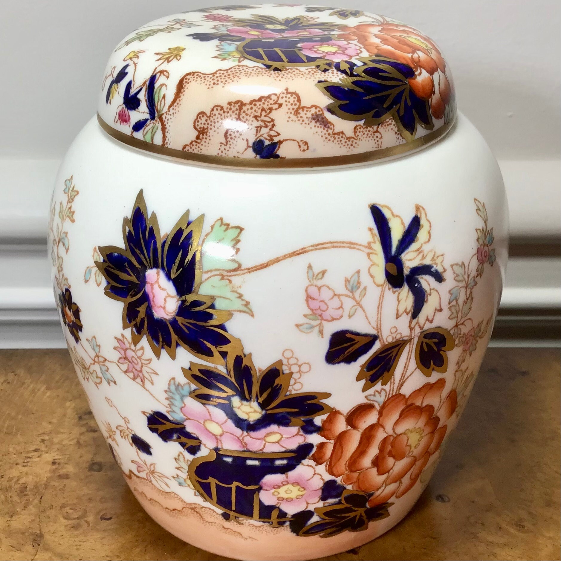 Masons Antique English Ironstone Lidded Gingerjar in the - Etsy