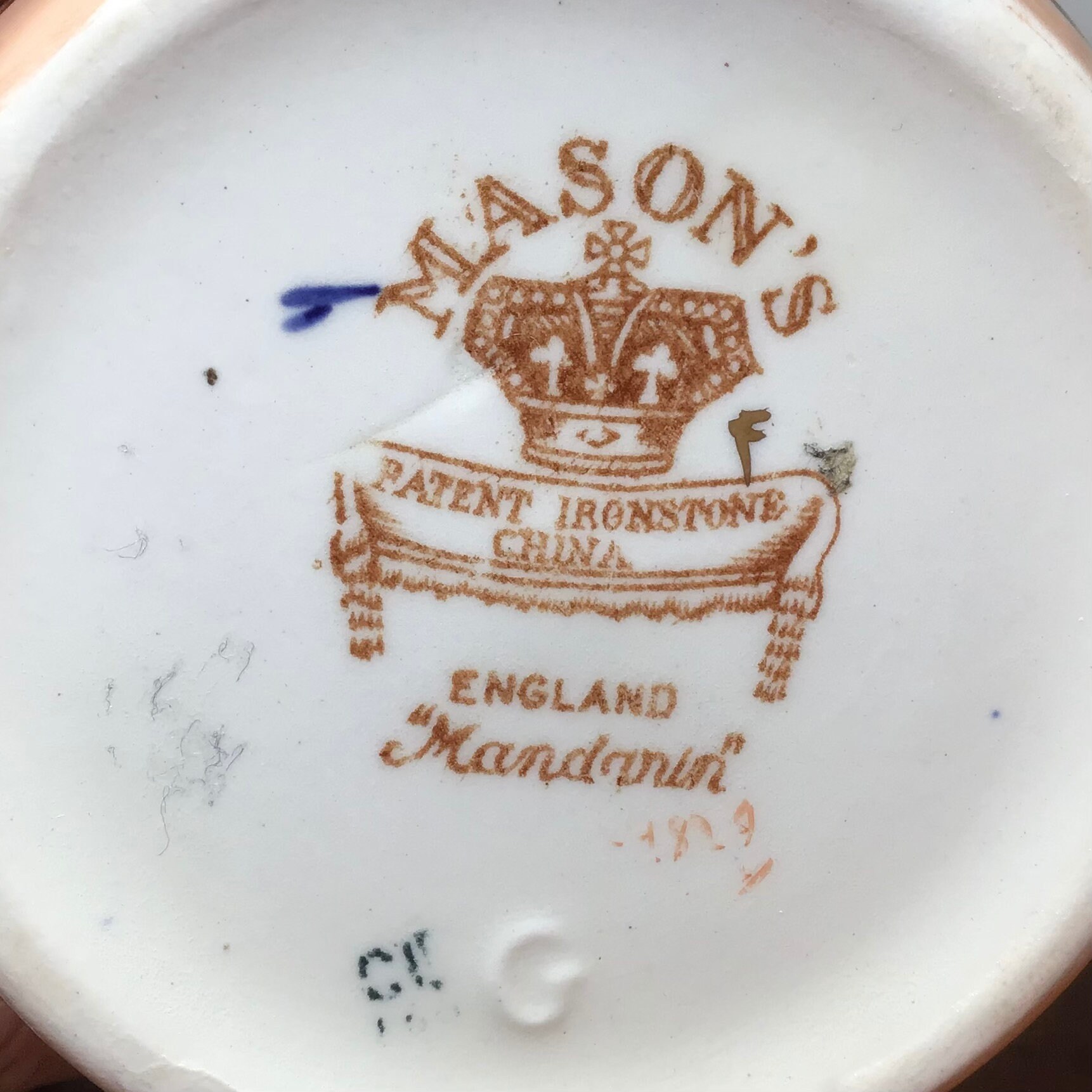 Masons Antique English Ironstone Lidded Gingerjar in the - Etsy
