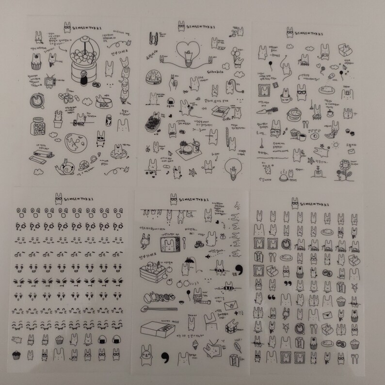 Cute Bullet Journal Stickers,kawaii Stickers, Decorative Sticker ...