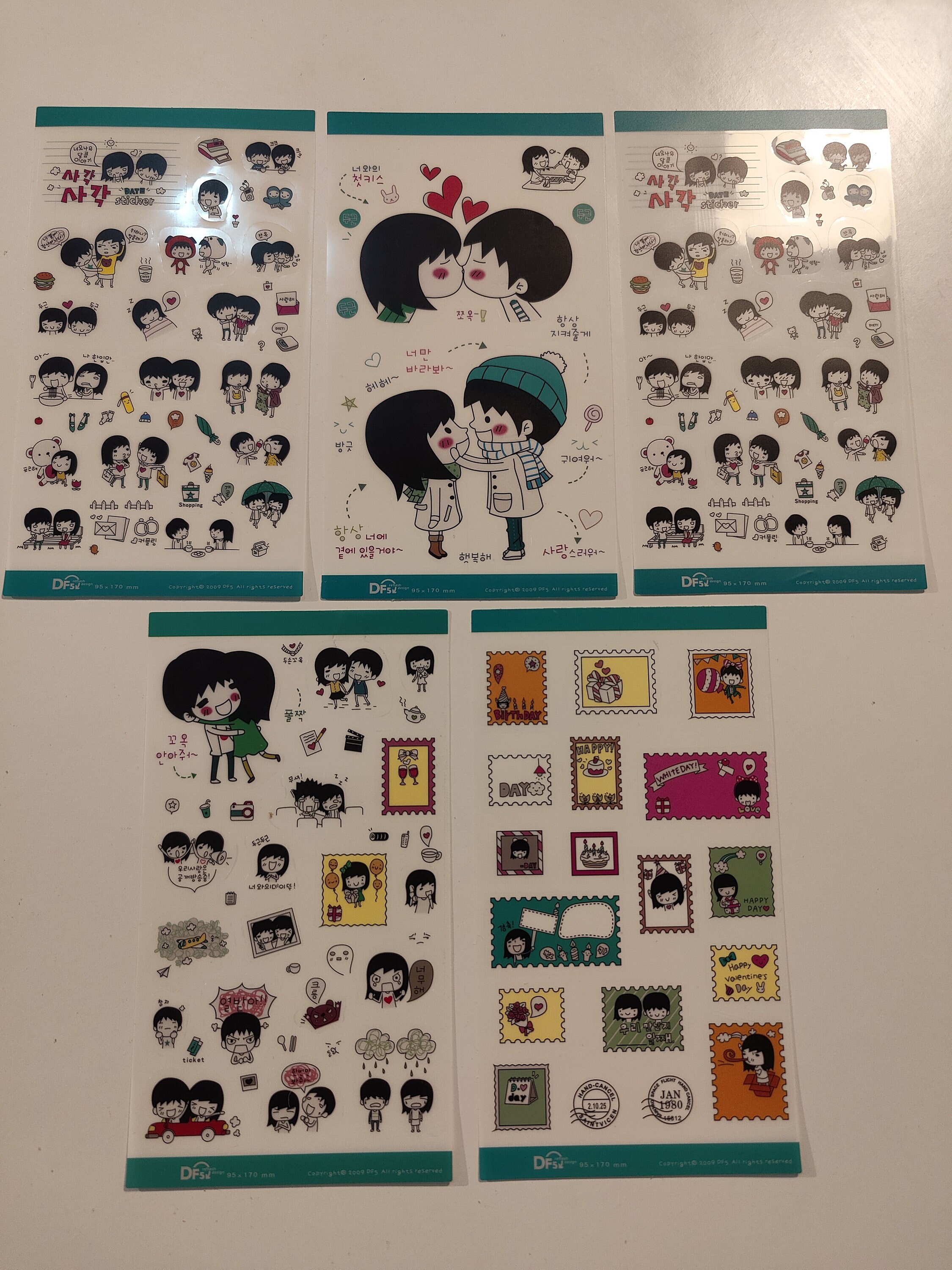 Cute Bullet Journal Stickers, Korean Style Stickers, Decorative Sticker ...