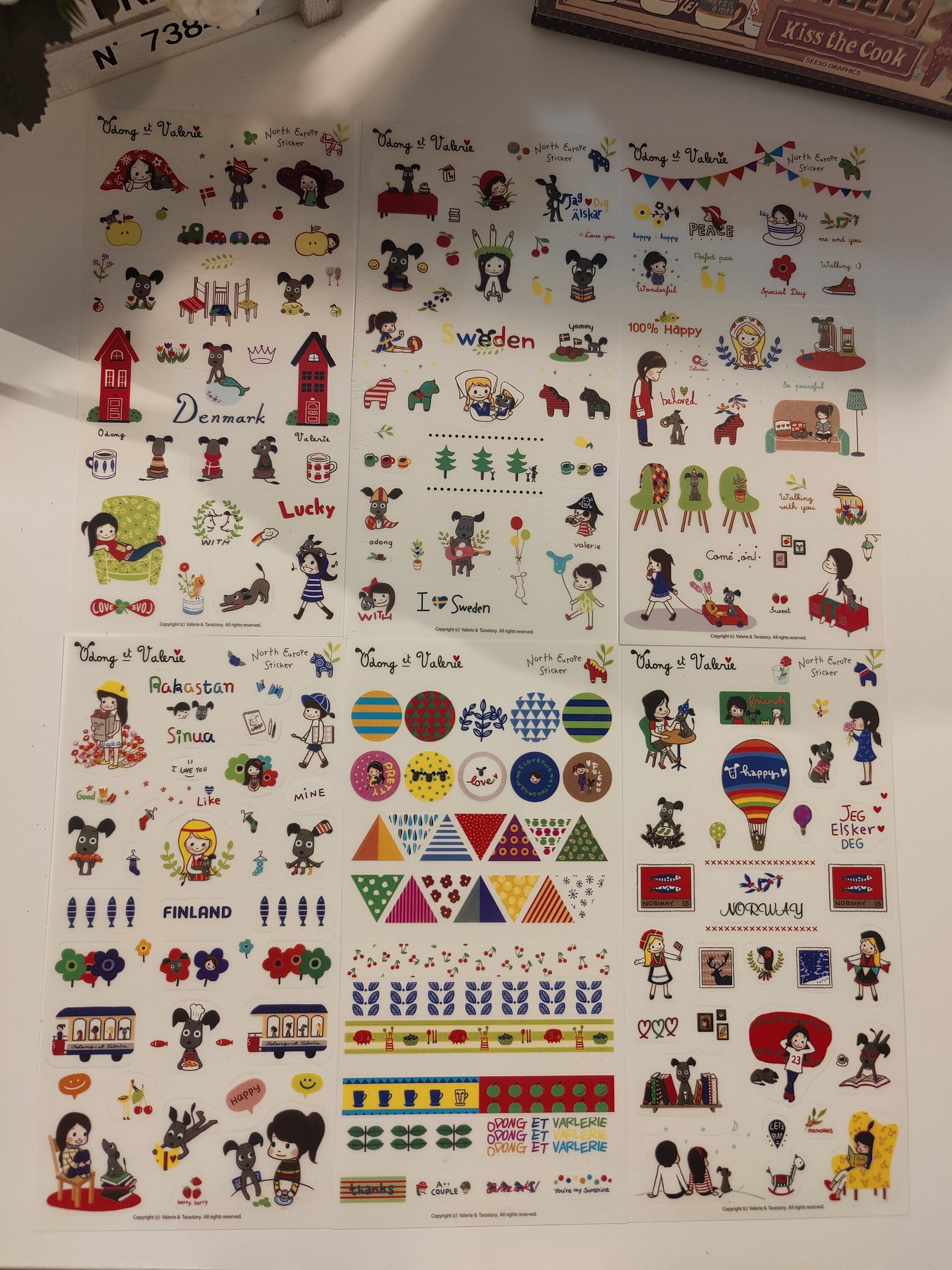 Cute Bullet Journal Stickers, Korean Style Stickers, Decorative Sticker ...