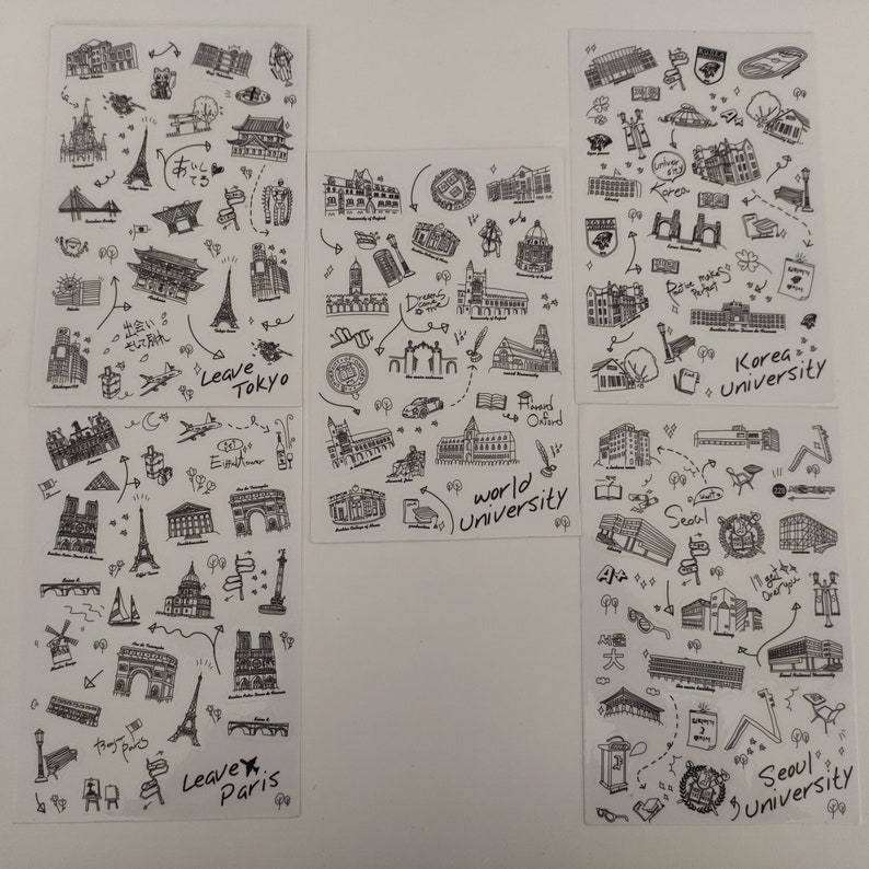 Cute Bullet Journal Stickers,kawaii Stickers, Decorative Sticker ...